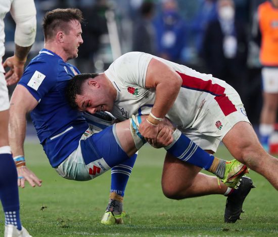 Ellis Genge England Prop Tackles Braam Editorial Stock Photo - Stock ...