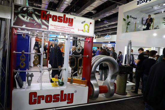 People Visit Booth Crosby Manufacturer Rigging Editorial Stock Photo ...