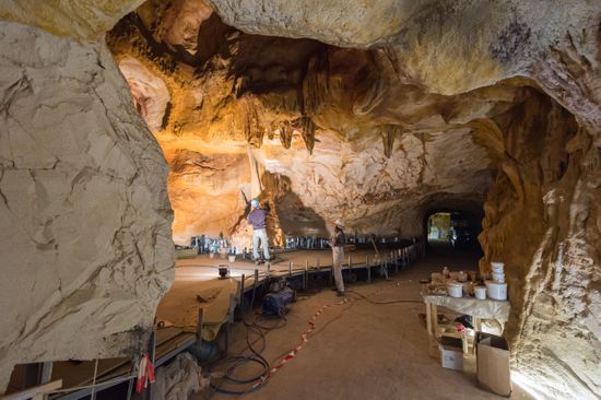 General View Cosquer Cave Under Construction Editorial Stock Photo ...
