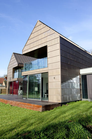 Exterior Bronze House Two Wings Each Editorial Stock Photo - Stock ...