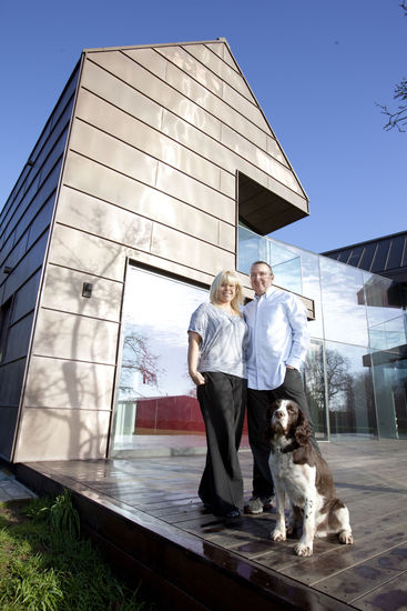 Emma Stocker Richard Carr Their Dog Editorial Stock Photo - Stock Image ...