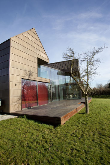 Exterior Bronze House Two Wings Each Editorial Stock Photo - Stock ...