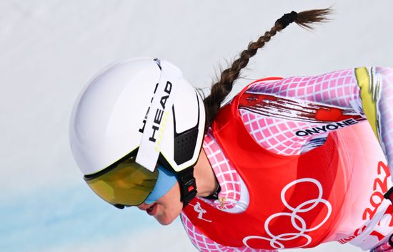 Cande Moreno Andorra Competes During Alpine Editorial Stock Photo ...