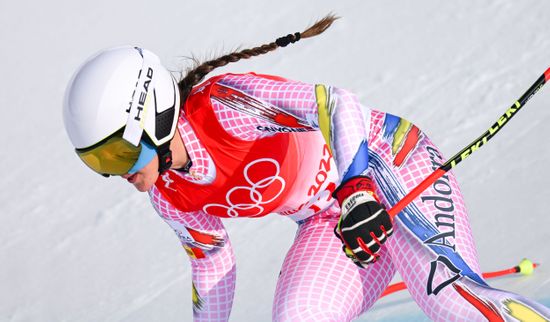 Cande Moreno Andorra Competes During Alpine Editorial Stock Photo ...