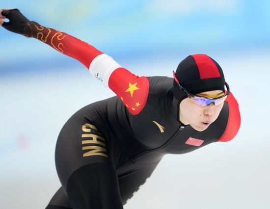 Li Qishi China Competes During Speed Editorial Stock Photo - Stock ...