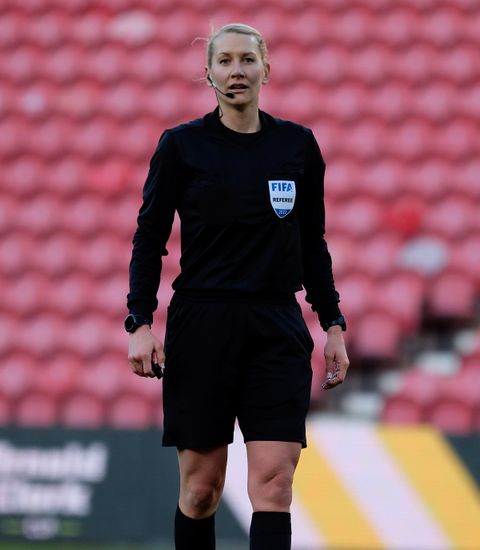 Referee Tess Oloffson Sweden During Arnold Editorial Stock Photo ...