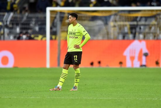 Jude Bellingham Borussia Dortmund Dissatisfied Disappointed Editorial ...