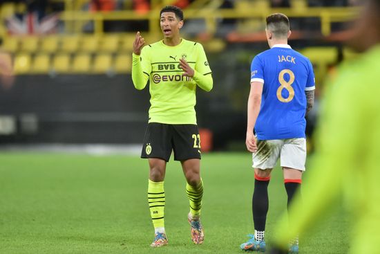 Jude Bellingham Borussia Dortmund Dissatisfied Disappointed Editorial ...