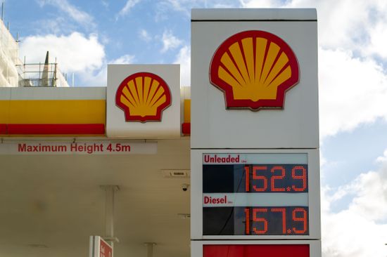 Petrol Disel Prices Continue Rise Shell Editorial Stock Photo - Stock ...