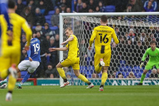 Goal 10 Kayden Jackson 19 Ipswich Editorial Stock Photo - Stock Image ...