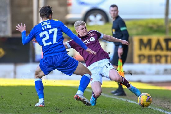 St Johnstones Tom Sang Closes Down Editorial Stock Photo - Stock Image ...