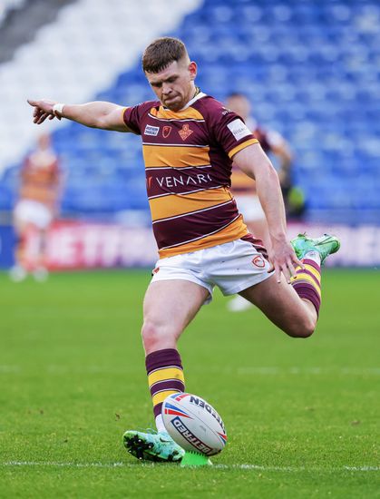 Huddersfields Oliver Russell Kicks Goal Editorial Stock Photo - Stock ...