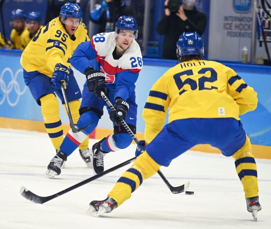 Martin Gernat C Slovakia Controls Puck Editorial Stock Photo - Stock ...