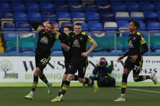 Joe Kizzi Sutton United Celebrates After Editorial Stock Photo - Stock ...