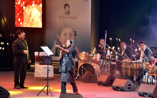 Singer Shilpa Rao Performs During Concert Editorial Stock Photo - Stock ...