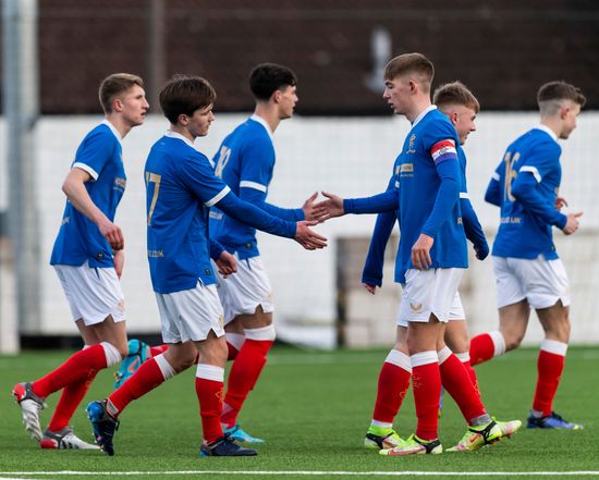Rangers B Team Forward Tony Weston Editorial Stock Photo - Stock Image ...