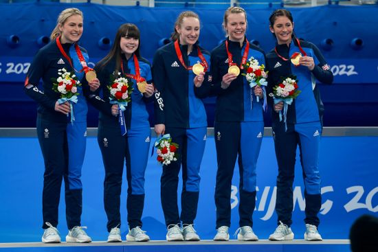 Gold Medal Winners L Mili Smith Editorial Stock Photo - Stock Image ...