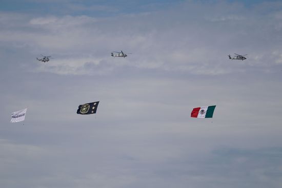 Aerial Parade During Commemoration 109th Anniversary Editorial Stock ...