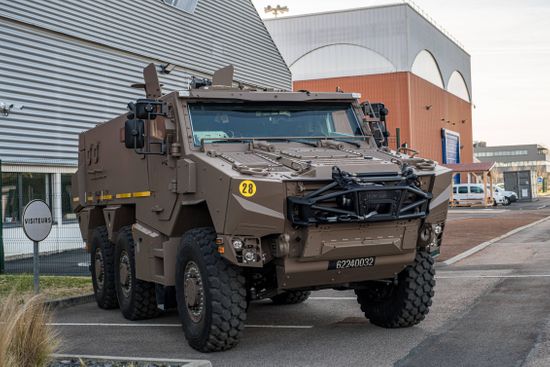 Griffon Armored Multirole Vehicle Amrv Capable Editorial Stock Photo ...