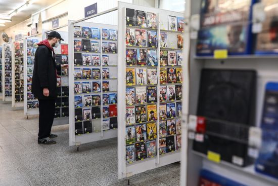 Videofilm Dvd Video Rental Store On Editorial Stock Photo - Stock Image ...