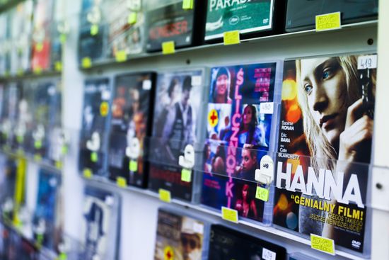 Videofilm Dvd Video Rental Store On Editorial Stock Photo - Stock Image ...