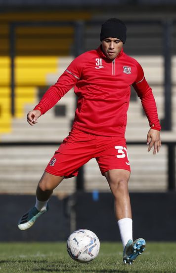 Exeter City Player Josh Coley During Editorial Stock Photo - Stock ...
