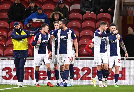 Conor Townsend West Bromwich Albion Celebrates Editorial Stock Photo ...