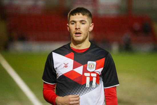 Crewe Alexandra Midfielder Callum Ainley 11 Editorial Stock Photo ...