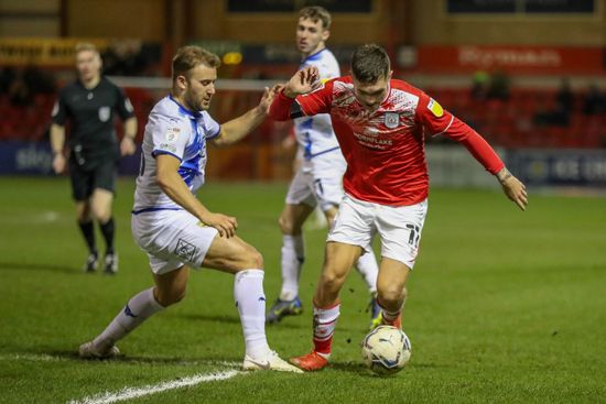 Crewe Alexandra Midfielder Callum Ainley 11 Editorial Stock Photo ...