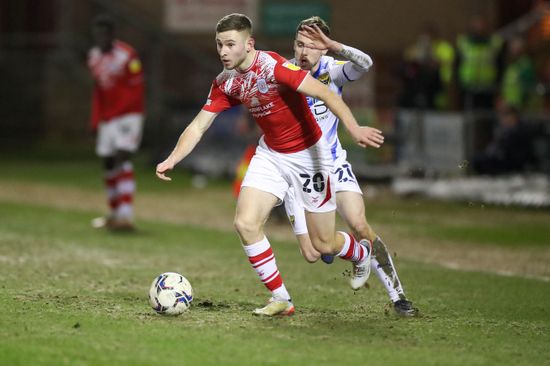 Crewe Alexandra Midfielder Josh Lundstram 20 Editorial Stock Photo ...