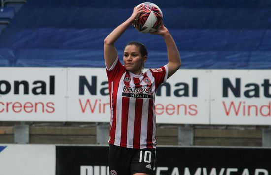 Alethea Paul 10 Sheffield United Throwing Editorial Stock Photo - Stock ...