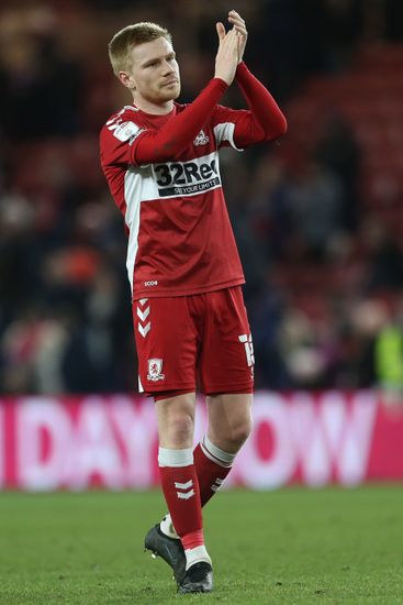 Duncan Watmore Middlesbrough Applauds Their Fams Editorial Stock Photo ...