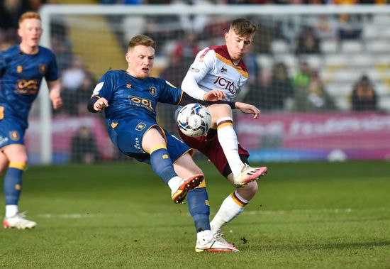 George Maris Mansfield Town Matty Daly Editorial Stock Photo - Stock ...