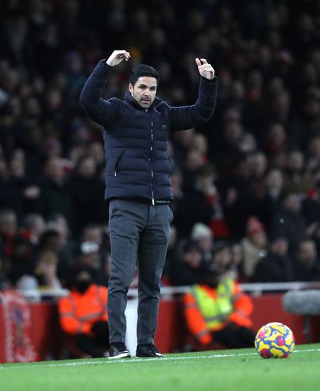 Mikel Arteta Arsenal Head Coach Arsenal Editorial Stock Photo - Stock ...