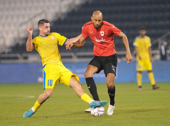 Gabriel Appelt Pires 10 Al Gharafa Editorial Stock Photo - Stock Image ...