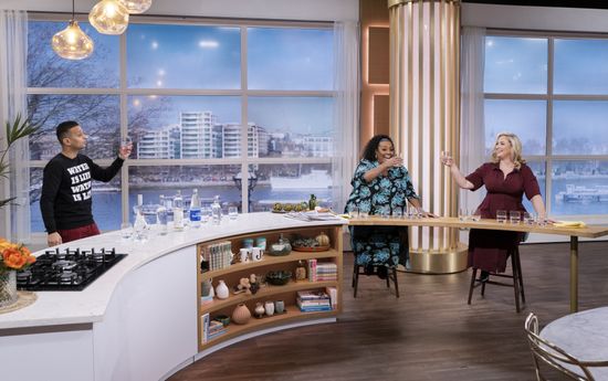 Milin Patel Alison Hammond Josie Gibson Editorial Stock Photo - Stock ...