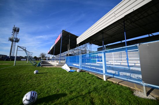 General View Pitch Perimeter Barrier Beside Editorial Stock Photo ...