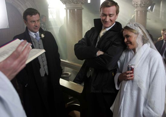 Behind Scenes Ray Coulthard Patsy Kensit Editorial Stock Photo - Stock ...