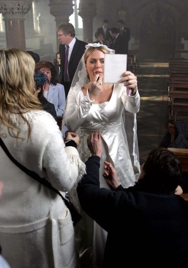 Behind Scenes Patsy Kensit Wedding Sadie Editorial Stock Photo - Stock ...