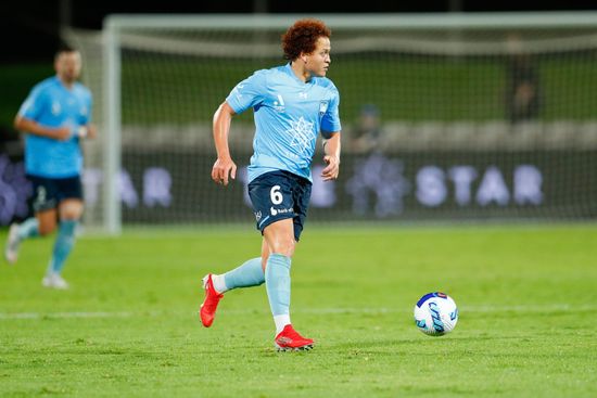 Mustafa Amini Sydney Fc Controls Ball Editorial Stock Photo - Stock ...