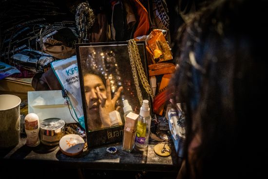 Thai Drag Queen Angele Anang Applies Editorial Stock Photo - Stock ...
