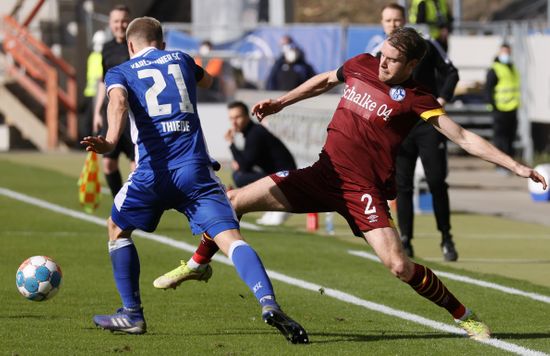 Karlsruhes Marco Thiede L Action Against Editorial Stock Photo - Stock ...