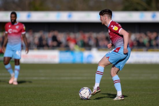 Scunthorpe United Mason Omalley 3 Controls Editorial Stock Photo ...