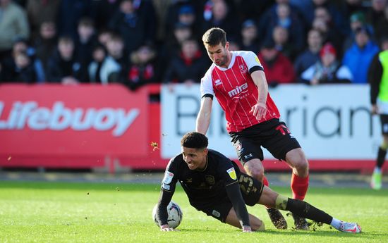 Travis Johnson Crewe Alexandra Fouled By Editorial Stock Photo - Stock ...