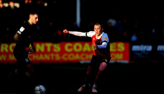 Luke Offord Crewe Alexandra Tries Get Editorial Stock Photo - Stock ...