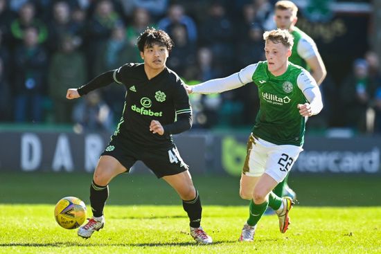 Celtics Rey Hatate Shields Ball Hibs Editorial Stock Photo - Stock ...