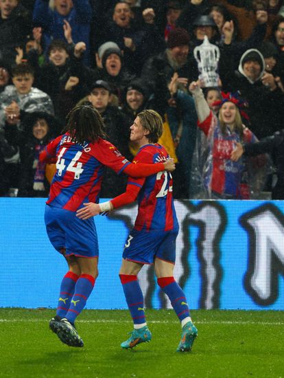 Jairo Riedewald Crystal Palace 44 Scores Editorial Stock Photo - Stock ...