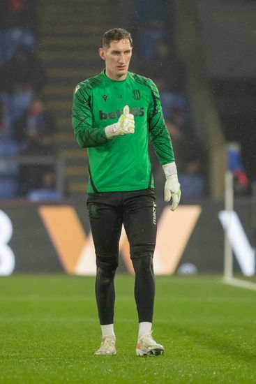 Thumbs Goalkeeper Jack Bonham Stoke City Editorial Stock Photo - Stock ...
