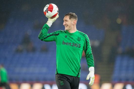 Smiling Goalkeeper Jack Bonham Stoke City Editorial Stock Photo - Stock ...