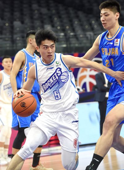 Ma Zelai L Ningbo Rockets Competes Editorial Stock Photo - Stock Image ...
